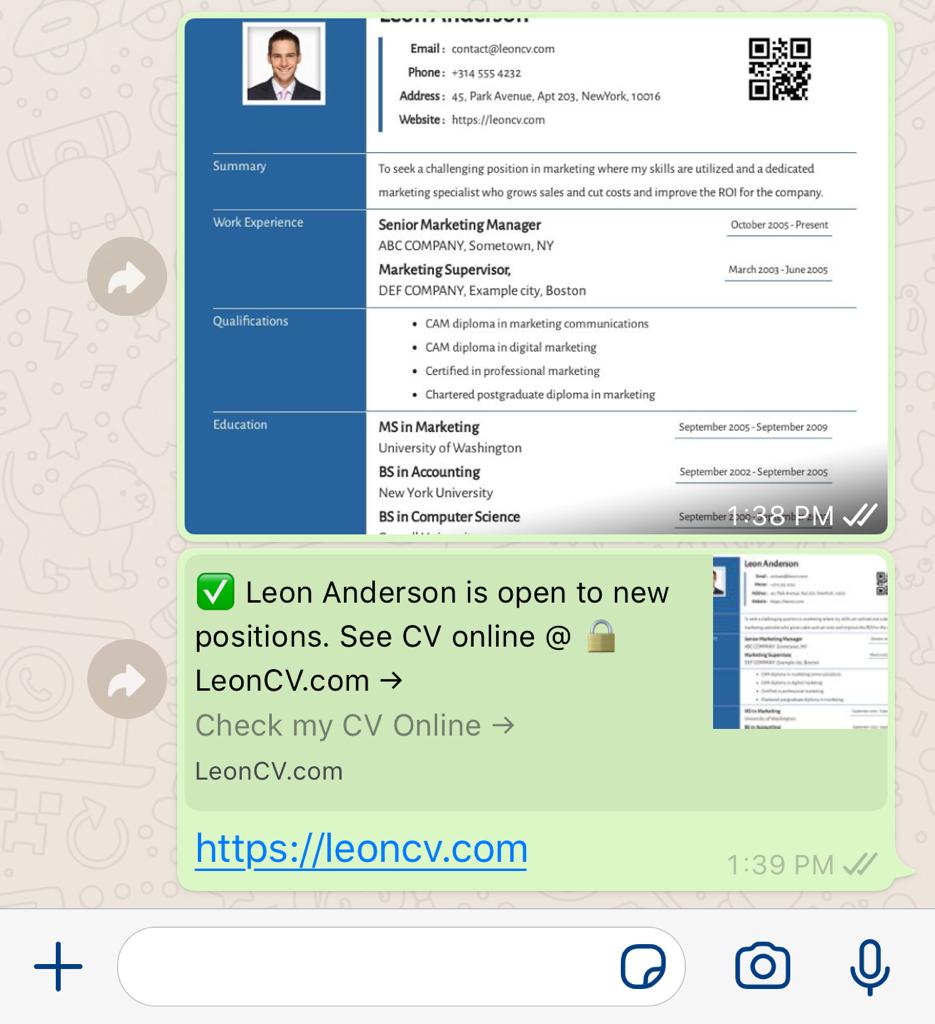 How to email Resume/CV